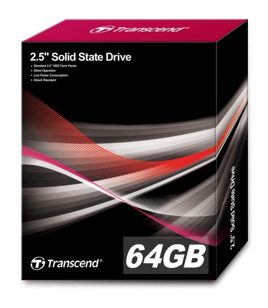 64GB Transcend 2.5-inch IDE Internal SSD Solid State Disk (MLC Flash)