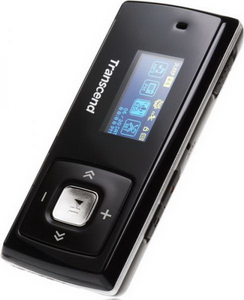 4GB Transcend T.Sonic 650 MP3 Player, FM Radio, Voice Recorder (Black)