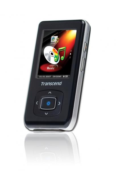 8GB Transcend T.Sonic 850 MP3 player with Radio, Voice Recorder, Video ...