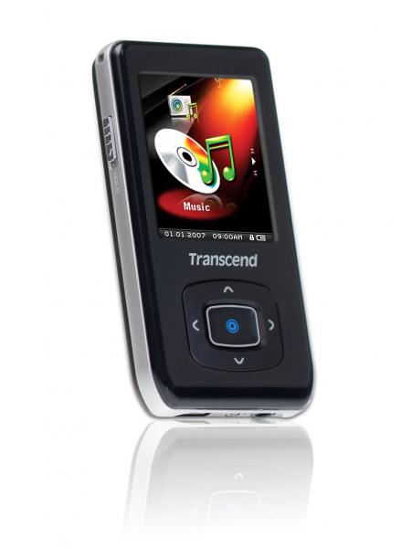 8GB Transcend T.Sonic 850 MP3 player with Radio, Voice Recorder, Video ...