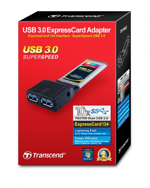 Transcend USB3.0 ExpressCard Adapter