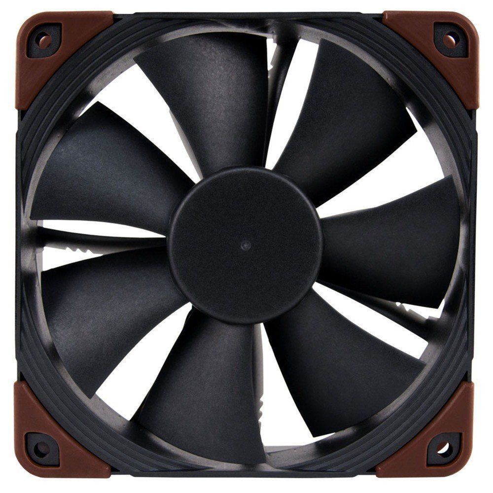 Noctua 120mm 29.7dBA Computer Case Fan - Black Brown
